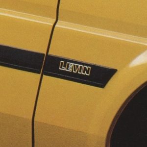 Toyota Corolla Levin AE86 set moulding decal sticker set (pair) – AEU86 ...